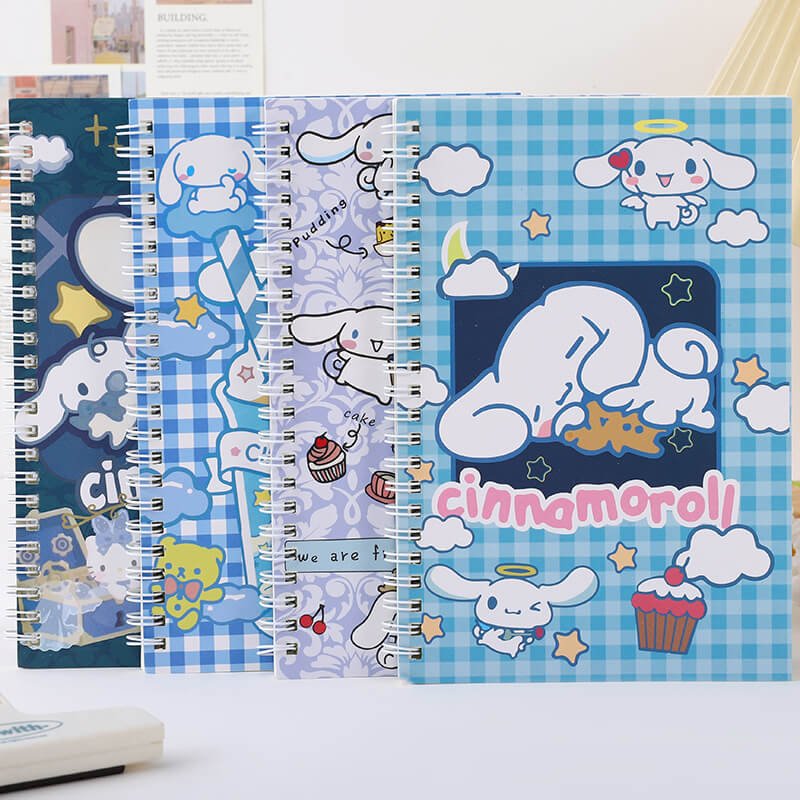 Adorable A5 Spiral Bound Notebook Cute Cartoons Notepad Random one ...