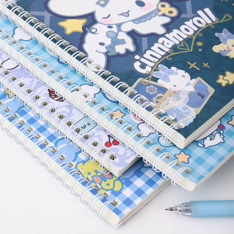 Adorable A5 Spiral Bound Notebook Cute Cartoons Notepad Random one ...