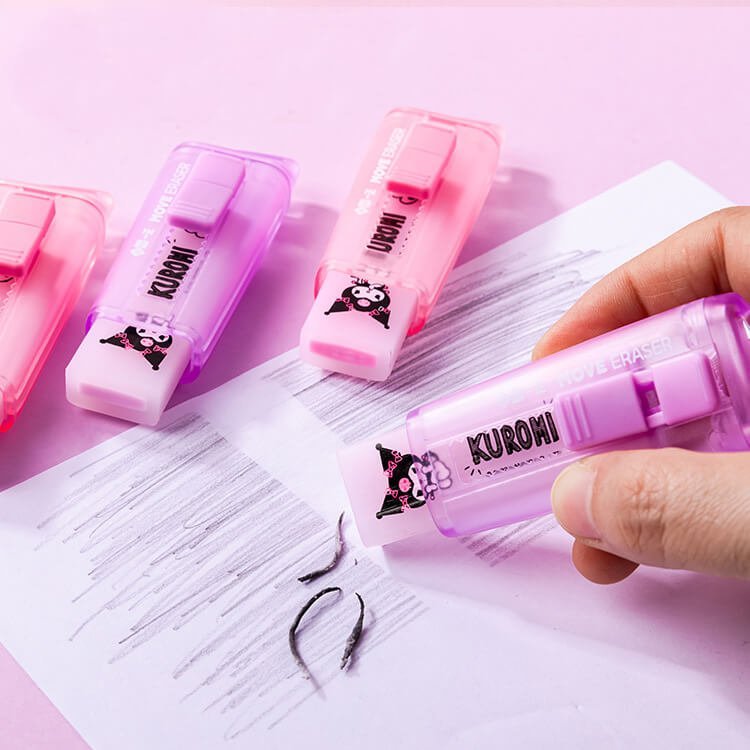 Creative Detachable Sliding Eraser Kuromi My Melody Rubber – Toki Finds