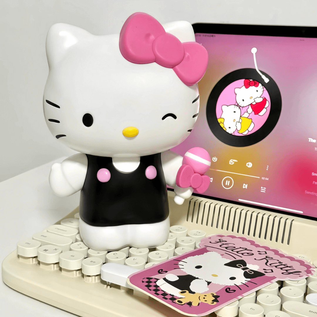 Hello Kitty Doll Bluetooth Speaker Gift Box Includes Stickers, Tickets ...