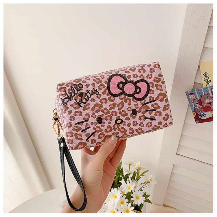 Hello Kitty Leopard Print Series Storage Pouch – Toki Finds