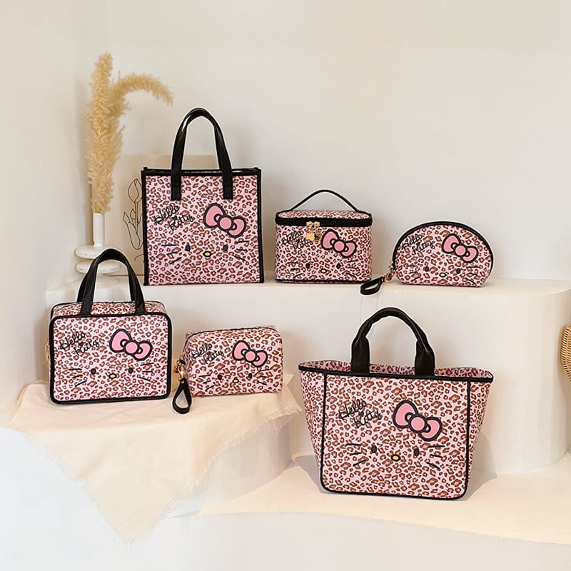 Hello Kitty Leopard Print Series Storage Pouch – Toki Finds