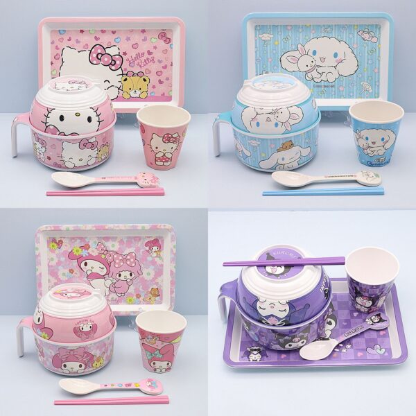 Hello Kitty and Friends Melamine Dining Set – Toki Finds